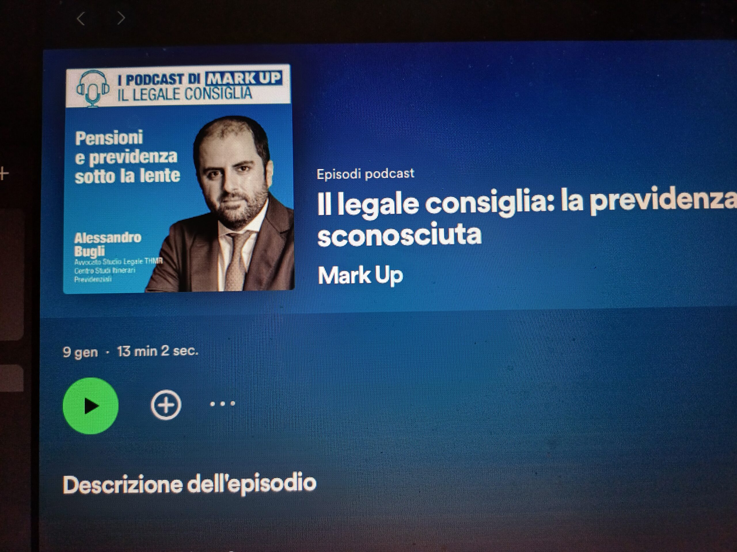 IL LEGALE CONSIGLIA: LA PREVIDENZA COMPLEMENTARE SECONDO BUGLI – CIMOP